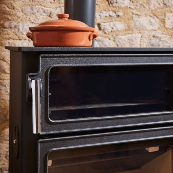 Dean Forge Baker W5 Eco - 5kw Wood Burning Stove with Oven ...