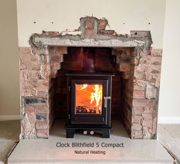 Clock Wood Burning and Multi Fuel Stoves - DEFRA Approved and Eco 2022 Ready - NaturalHeating.co.uk
