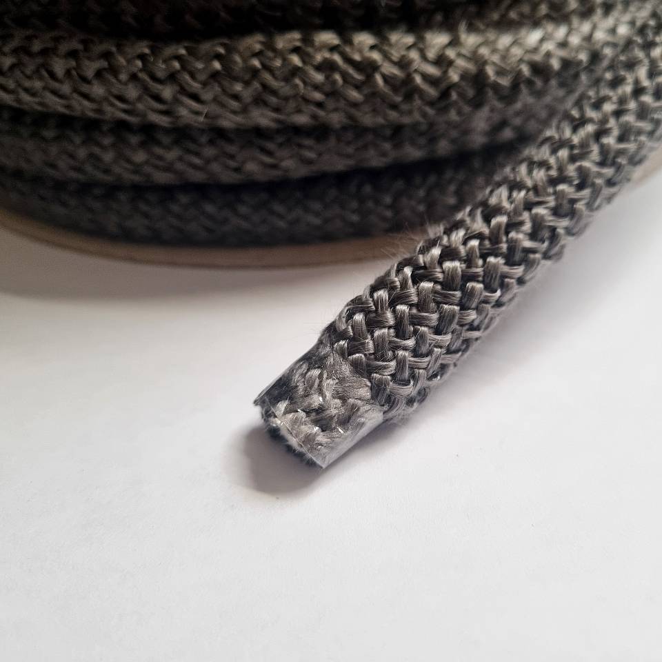 Stove Rope 14mm TIGHT WEAVE - for Woodwarm (priced per metre) - Stove ...