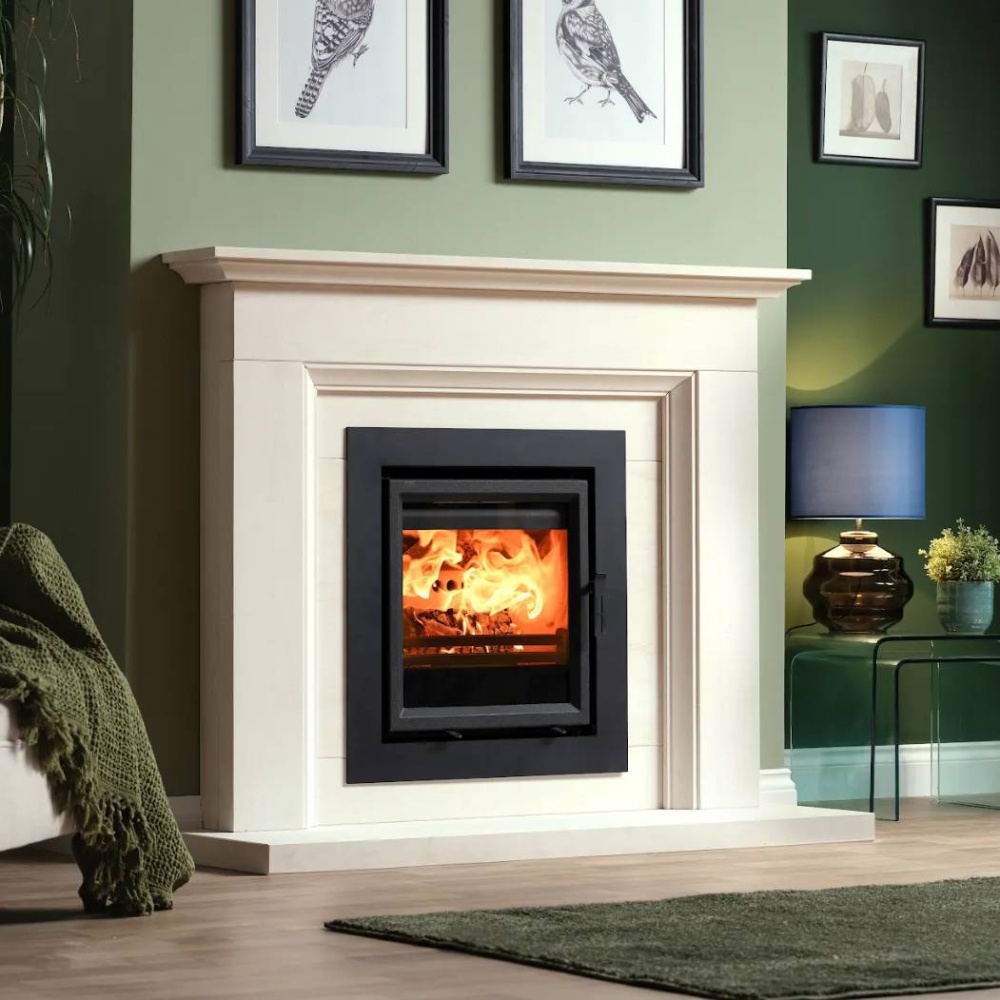 Charlton & Jenrick Ecostar 5 Wide - 5kw Inset Stove - 5kw Multi Fuel ...