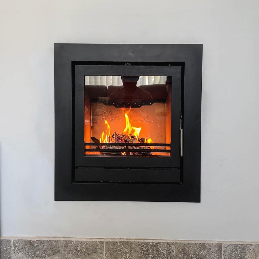 3 sided WIDE Trim to fit Fireline FPi5W and Ecostar 5 Wide Inset Stove ...