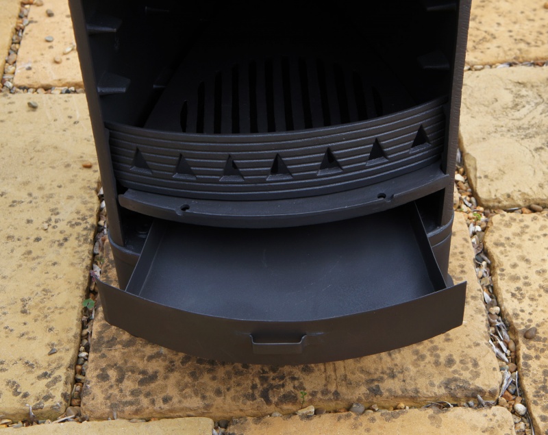 Hellfire GARDEN Cast Iron Stove Cooker BBQ Patio Heater - Pizza Oven ...