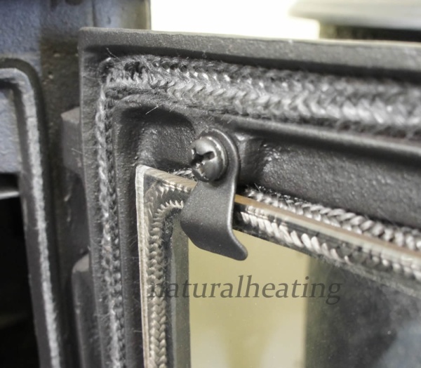 4 x Stove Glass Clips Wood Burner Multi Fuel Stoves Spare Parts Fits ...